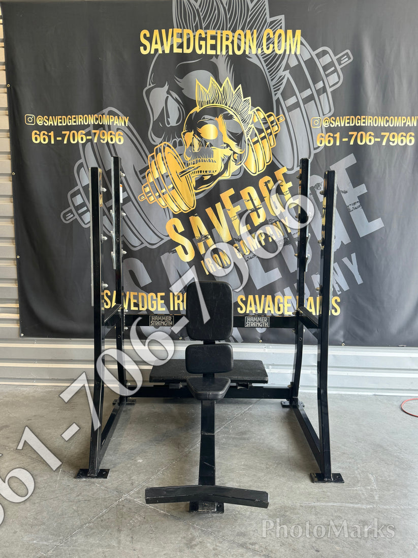 Hammer Strength Olympic Military Press – Savedge Iron Company