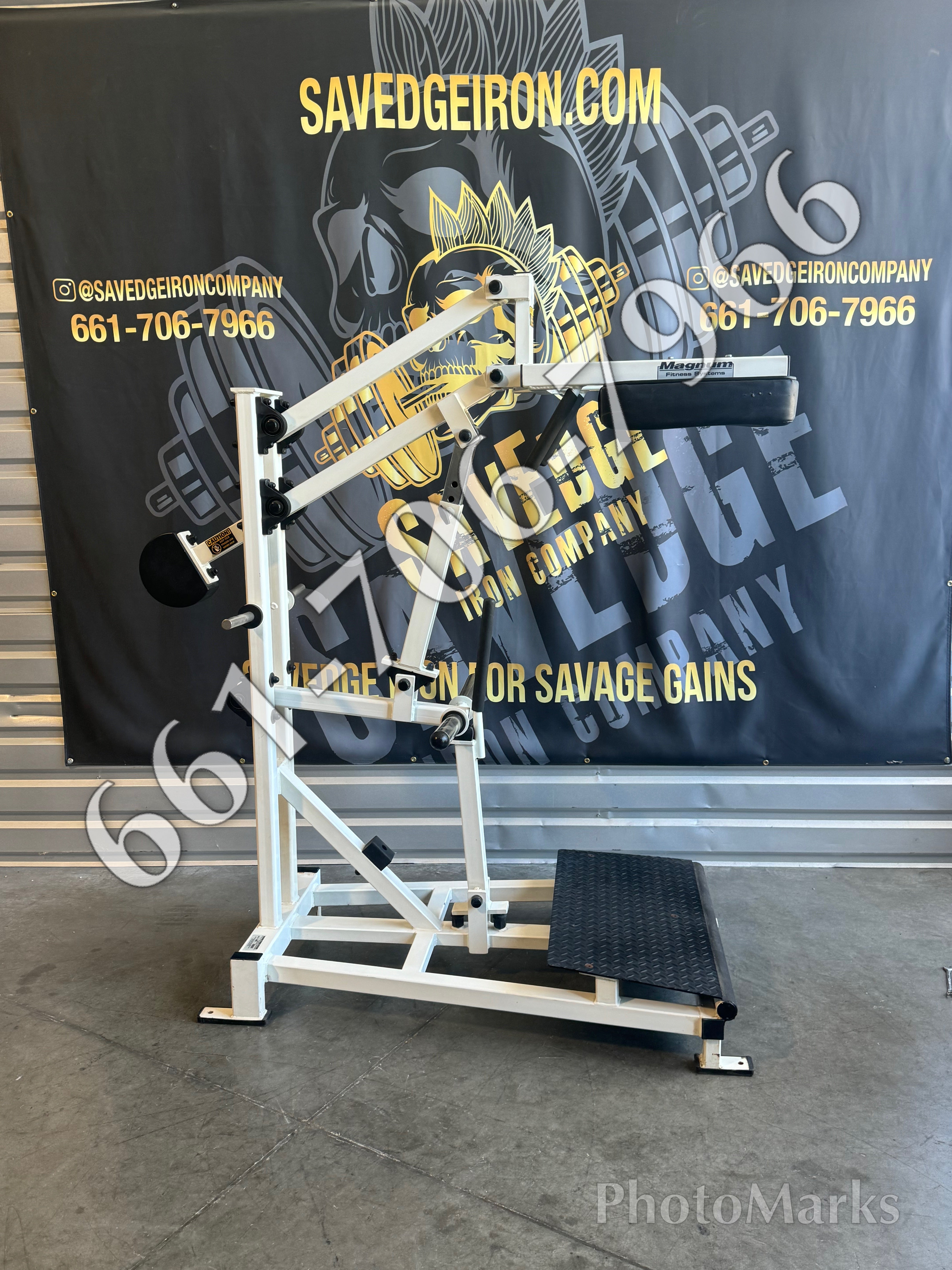 Magnum Plate Loaded Perfect Squat/Calf – Savedge Iron Company
