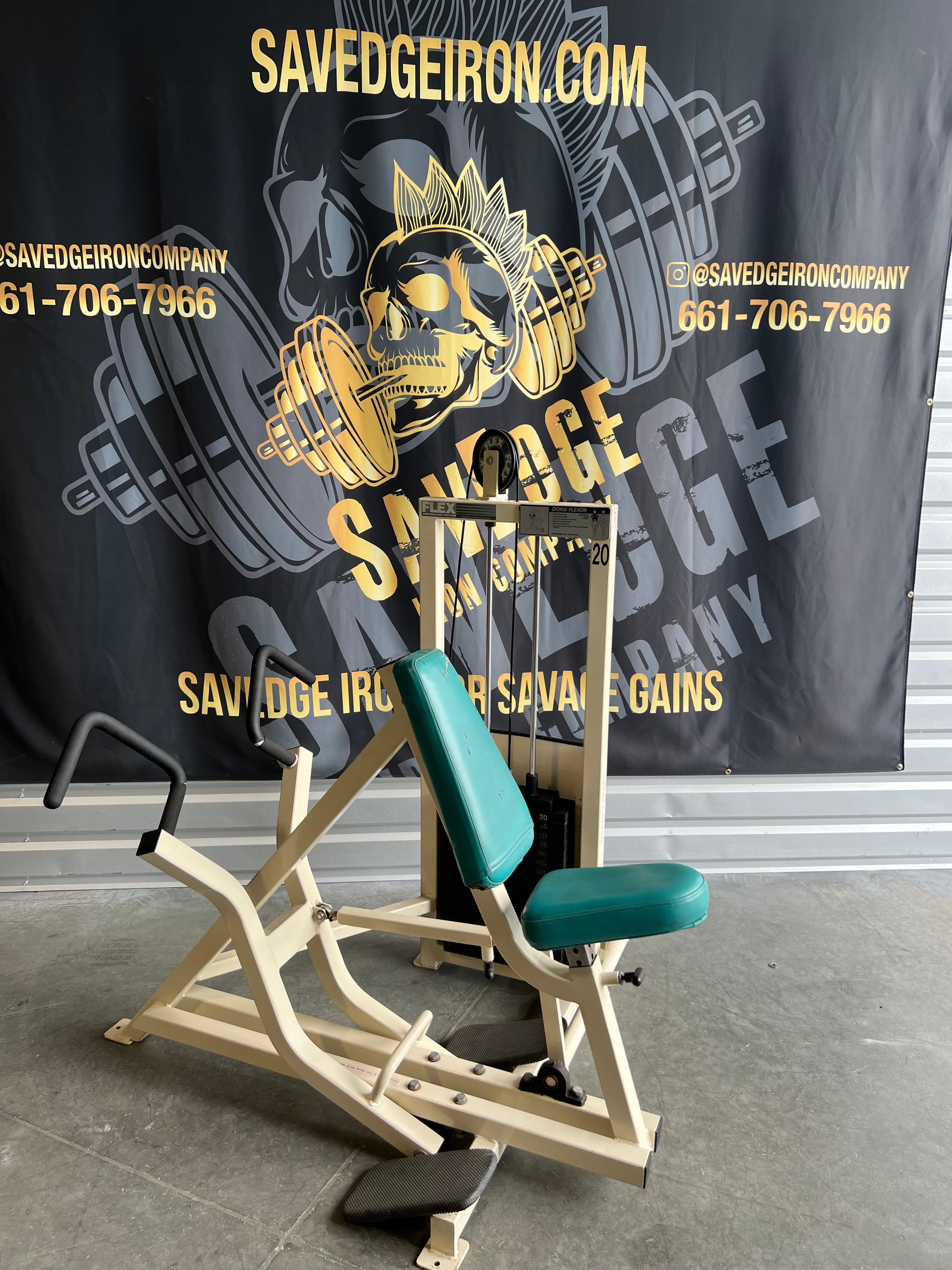 Flex Fitness Dorsi Flexor Row – Savedge Iron Company