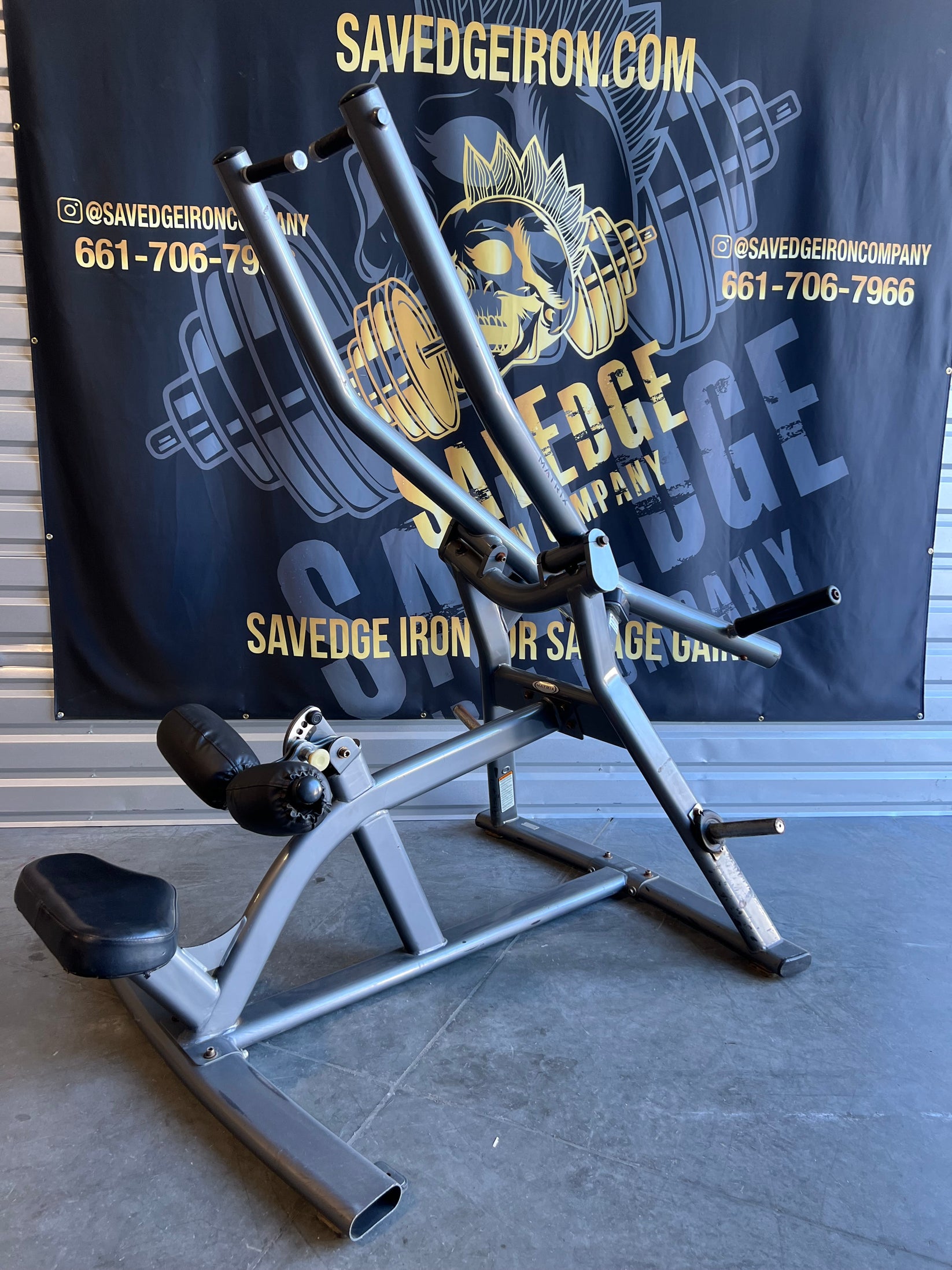 Matrix Plate Loaded Lat Pull Down – Savedge Iron Company