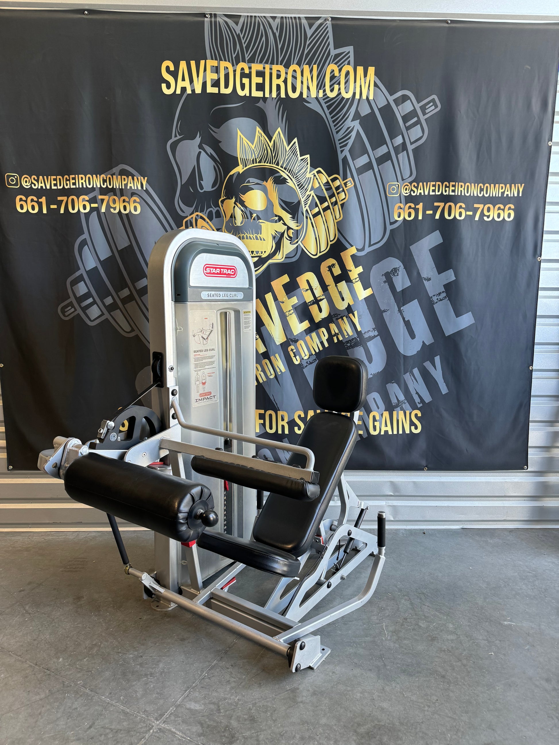 Star Trac Seated Leg Curl (Hamtractor) – Savedge Iron Company