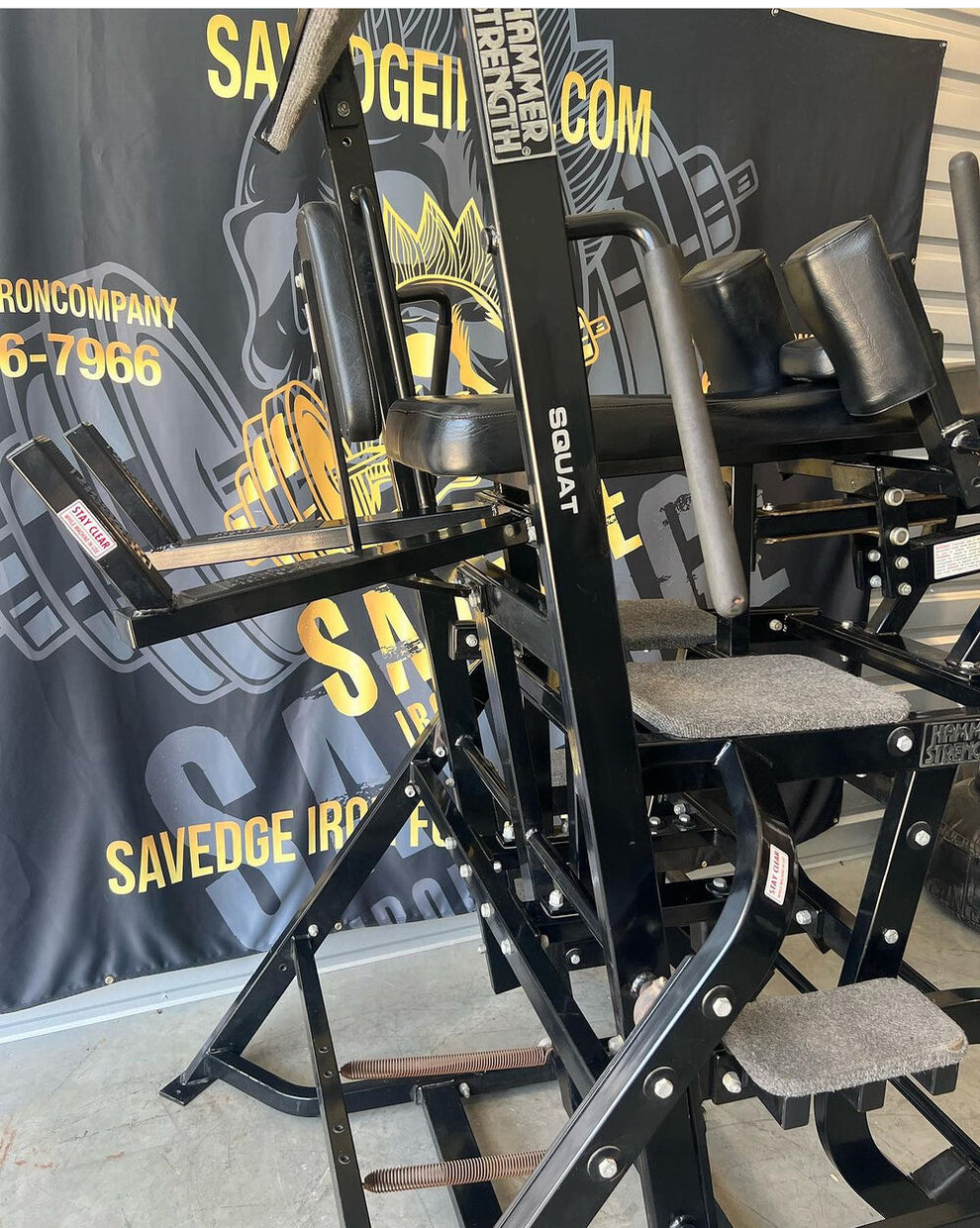 Hammer Strength H-Squat – Savedge Iron Company