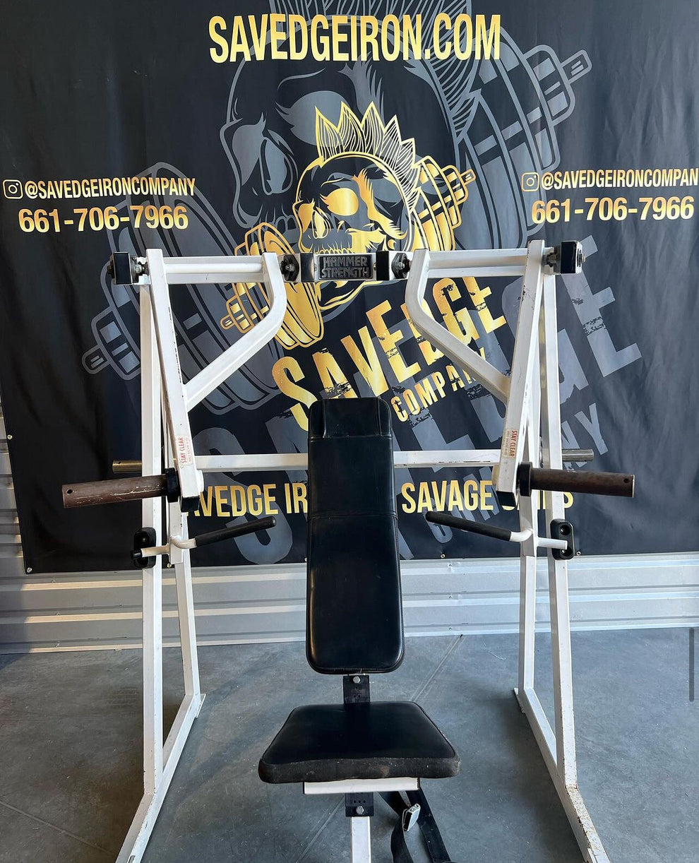 Hammer Strength ISO Lateral Chest Press – Savedge Iron Company
