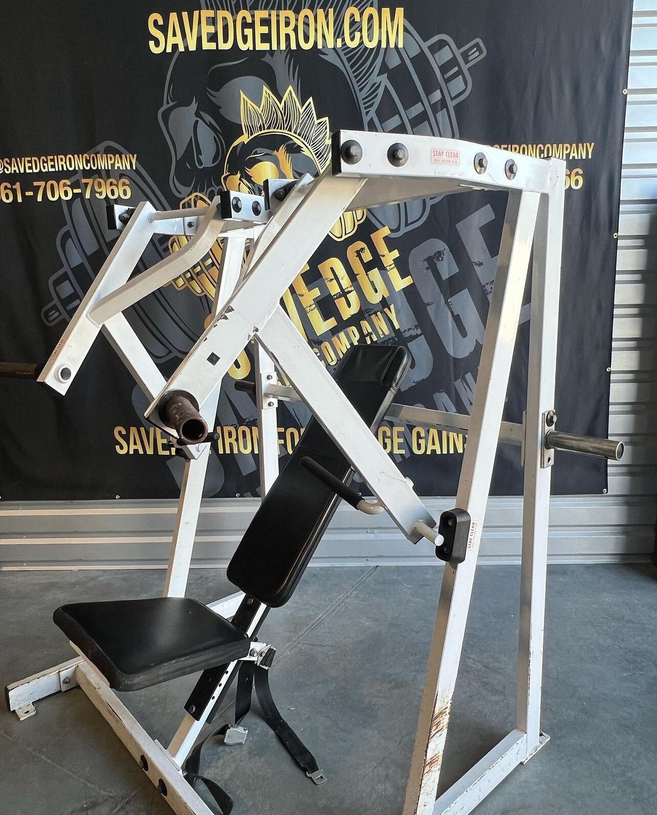 Hammer Strength ISO Lateral Shoulder Press – Savedge Iron Company