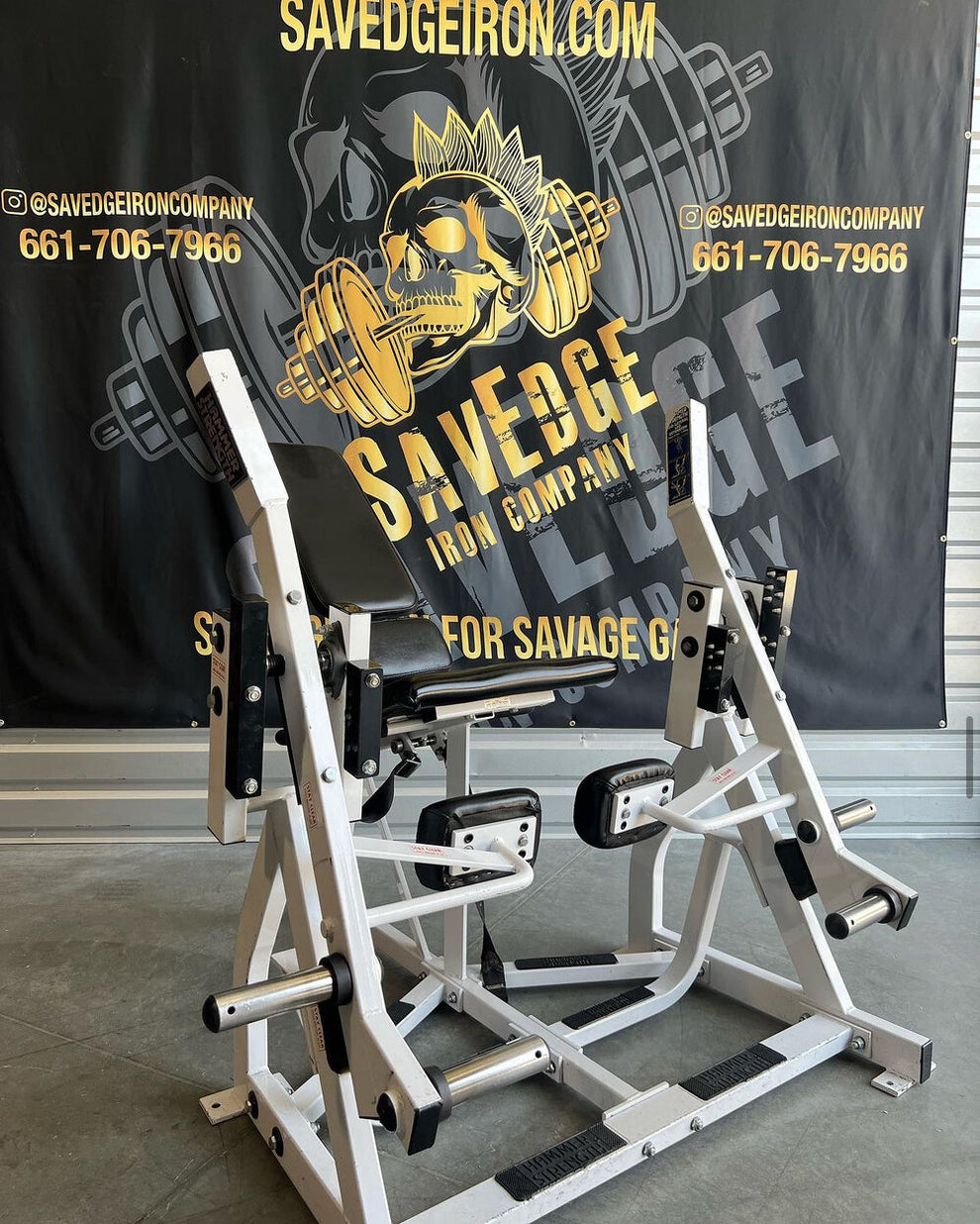 Hammer Strength Plate Loaded ISO Lateral Leg Extension – Savedge Iron ...