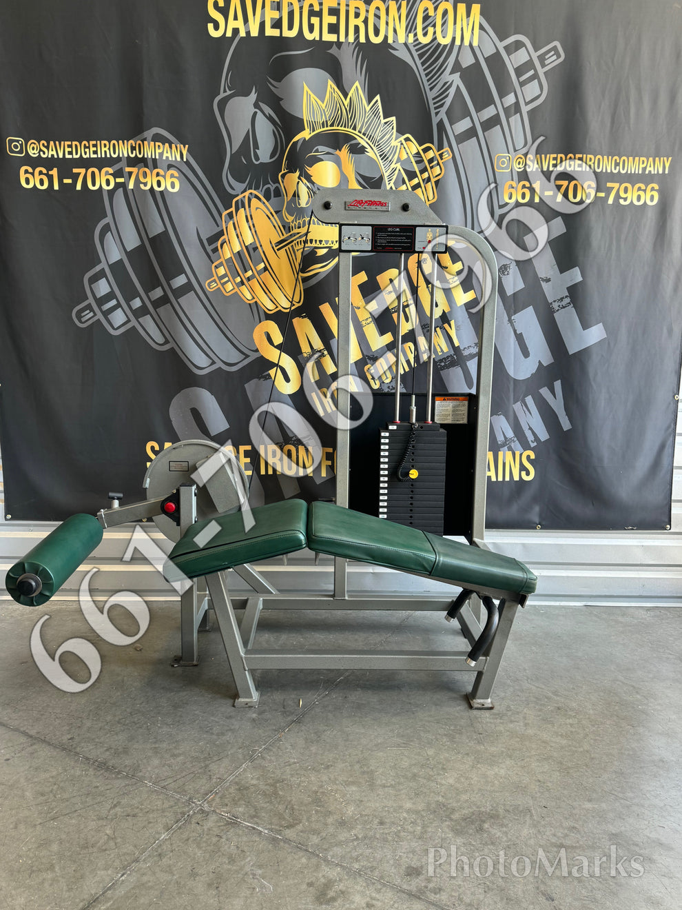 Life Fitness Lying Leg Curl – Savedge Iron Company
