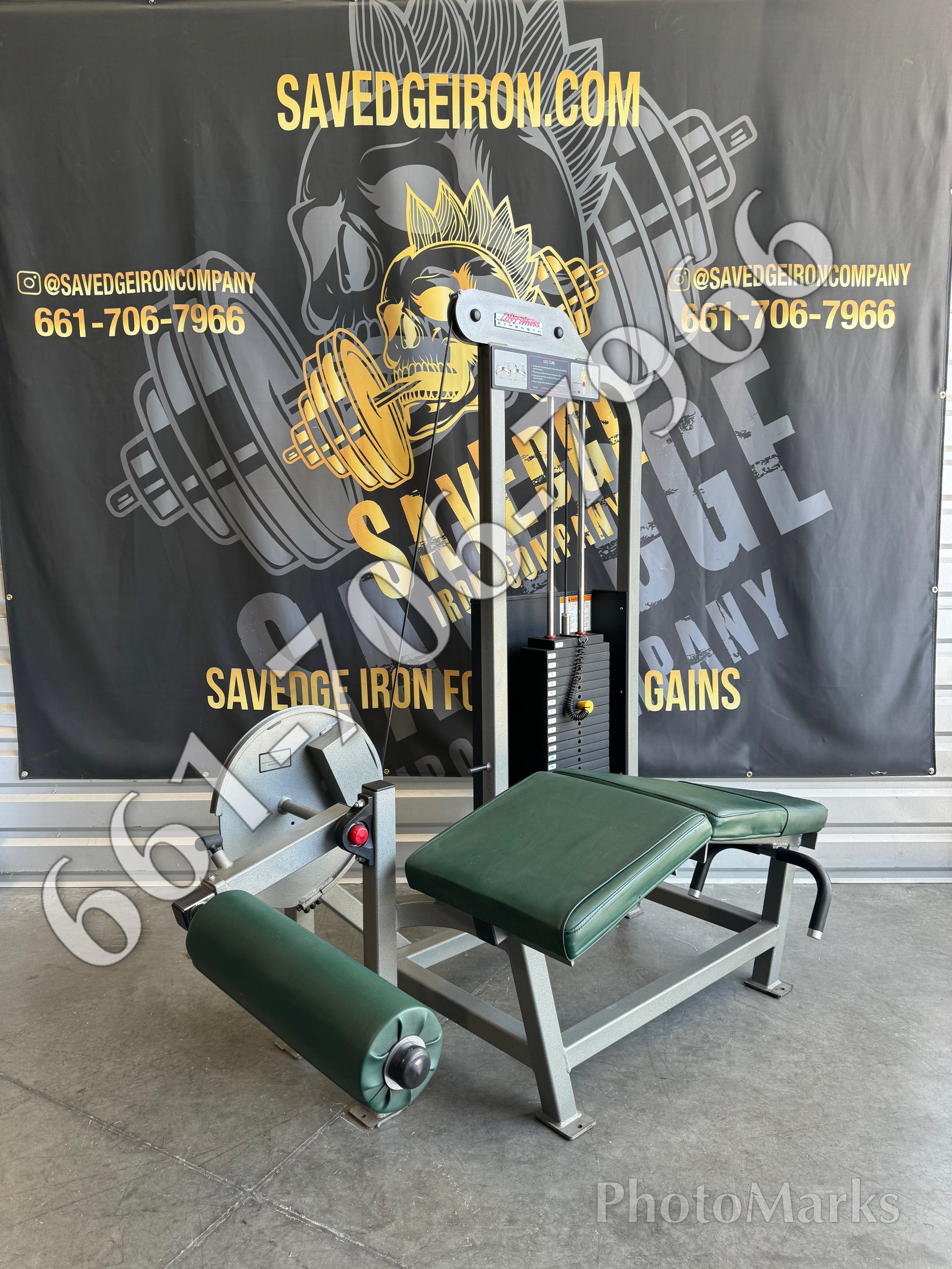 Life Fitness Lying Leg Curl – Savedge Iron Company