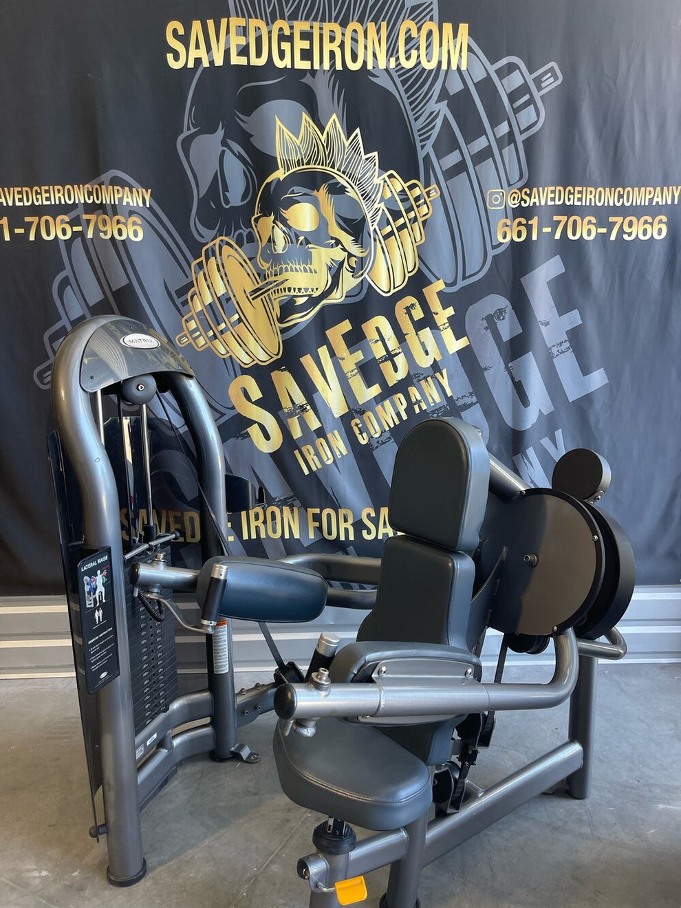 Matrix Aura Lateral Raise – Savedge Iron Company