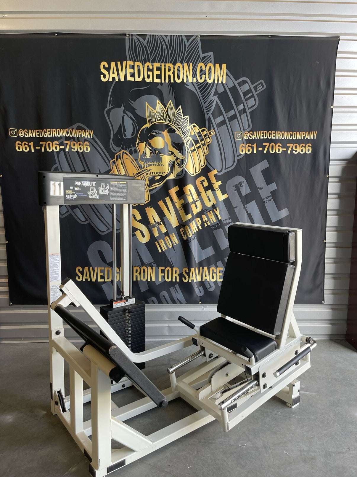 Paramount AP2800 Leg Press – Savedge Iron Company