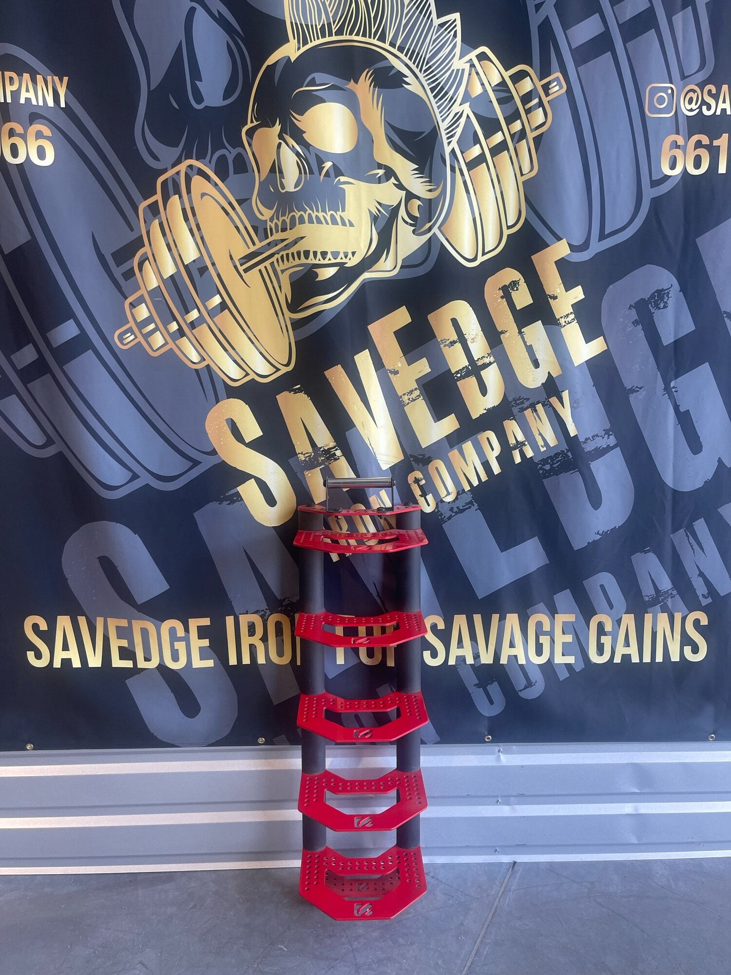 Weight Plate Holder w/ Wheels – Savedge Iron Company